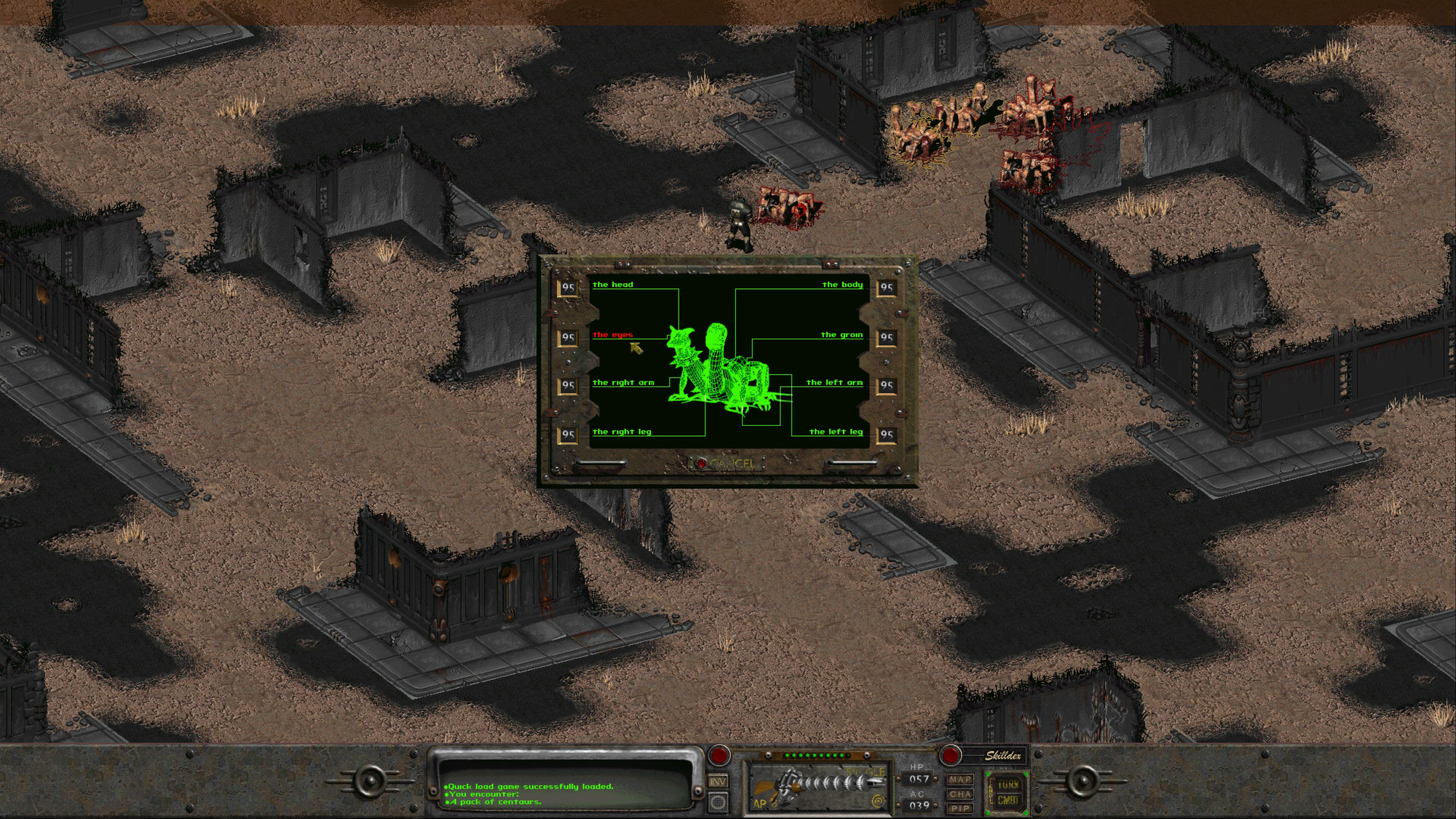 Галерея / Fallout / Скриншоты Fallout 2 в 4K / Кентавры // C.O.R.E. | Codex of RPG Elucidation